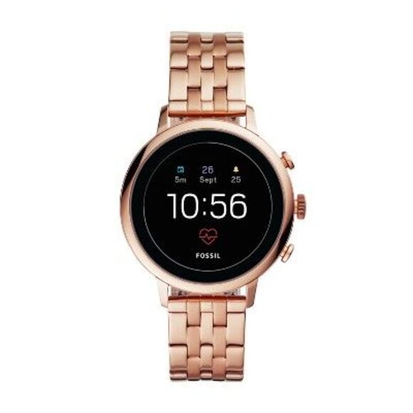 Fossil | Wearables | Fossil Gen 4 Smartwatch Venture Hr 4mm Rose Gol ...